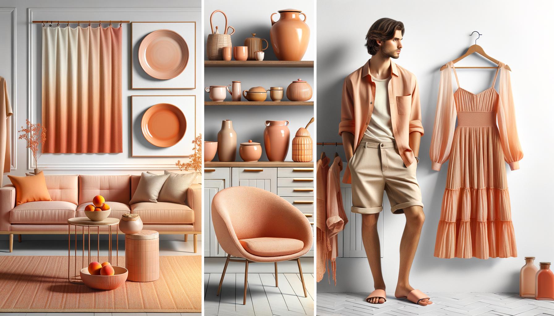 Color Pesca: Abbinamenti Per L’Arredo E Per L’Abbigliamento | GrafiWebArt