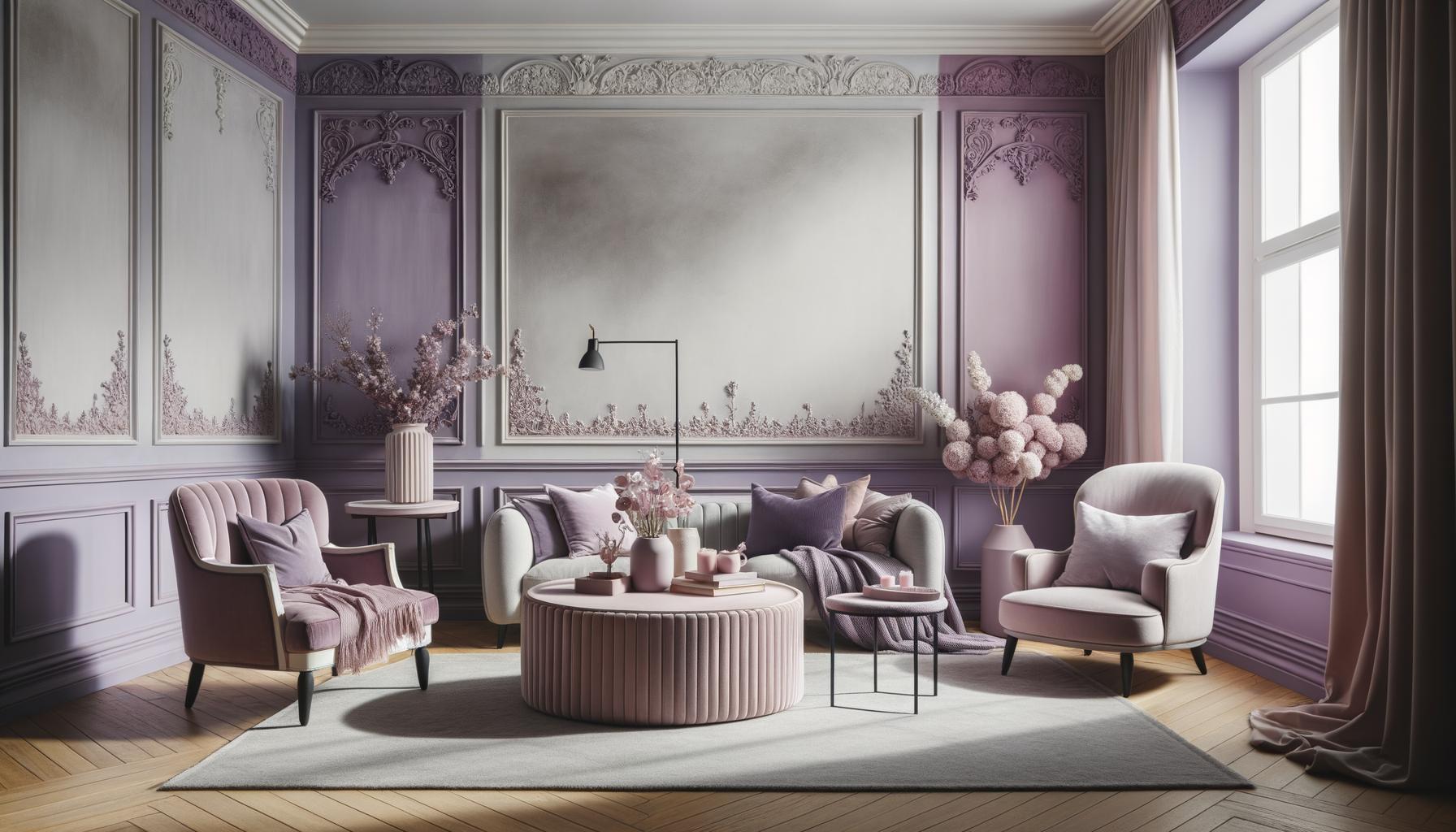 Colore Lilla Chiaro E Scuro Per L’Arredo: Pareti E Abbinamenti ...